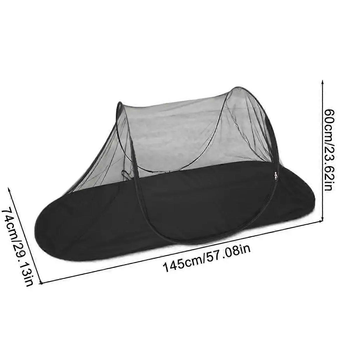 Portable Gnat Mesh Tent Breathable Mesh Bugnet Gnat Mesh Tarp Tent ...
