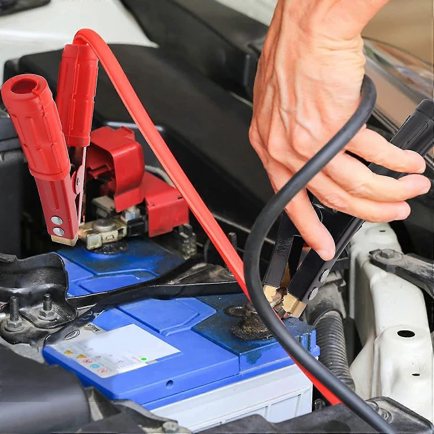 Pack Of 2 Alligator Clips Large 6.3 Inch Crocodile Clips Car Battery ...