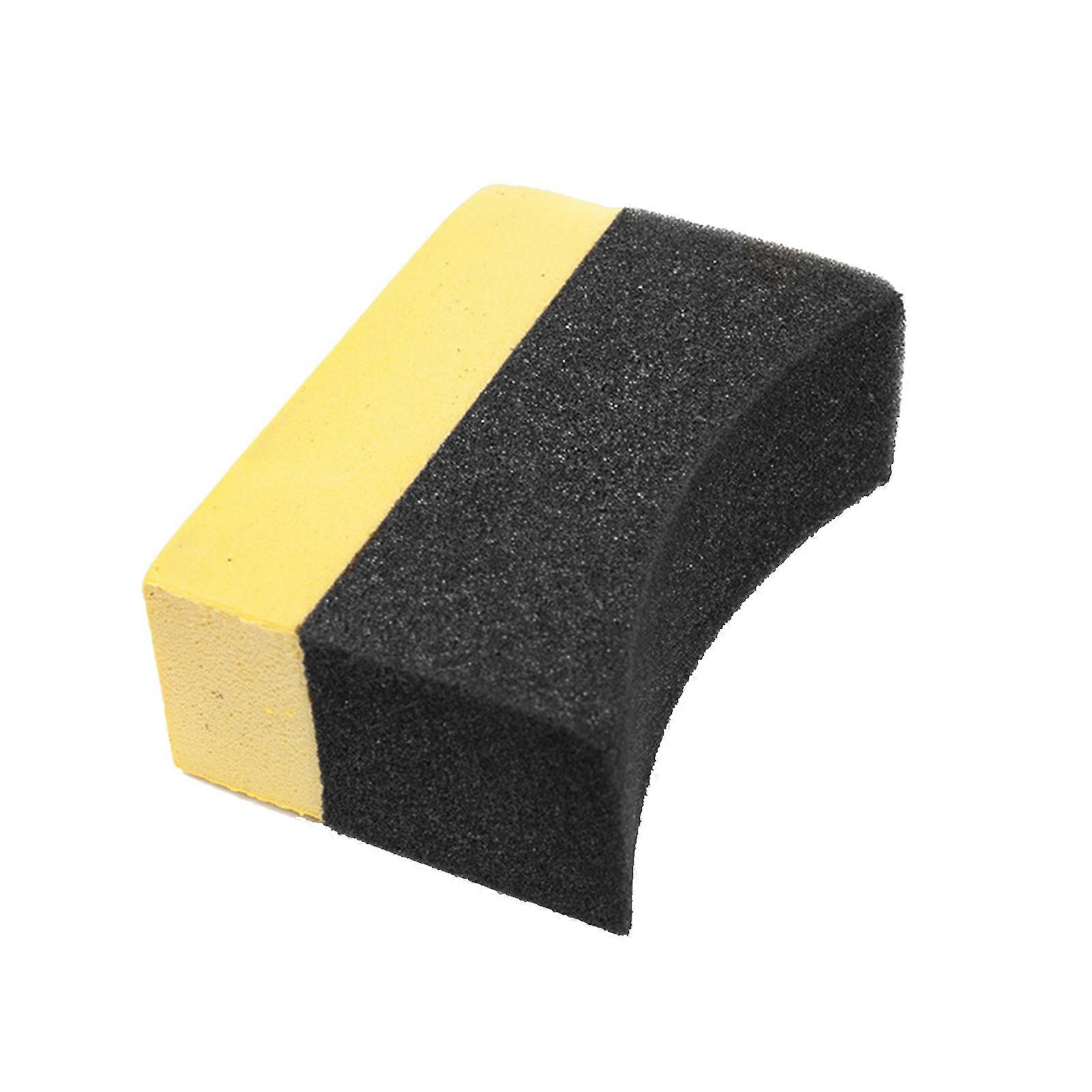 Car Cleaning Sponge Curved Arc Design PE Sponge for Vehicle Automobile ...