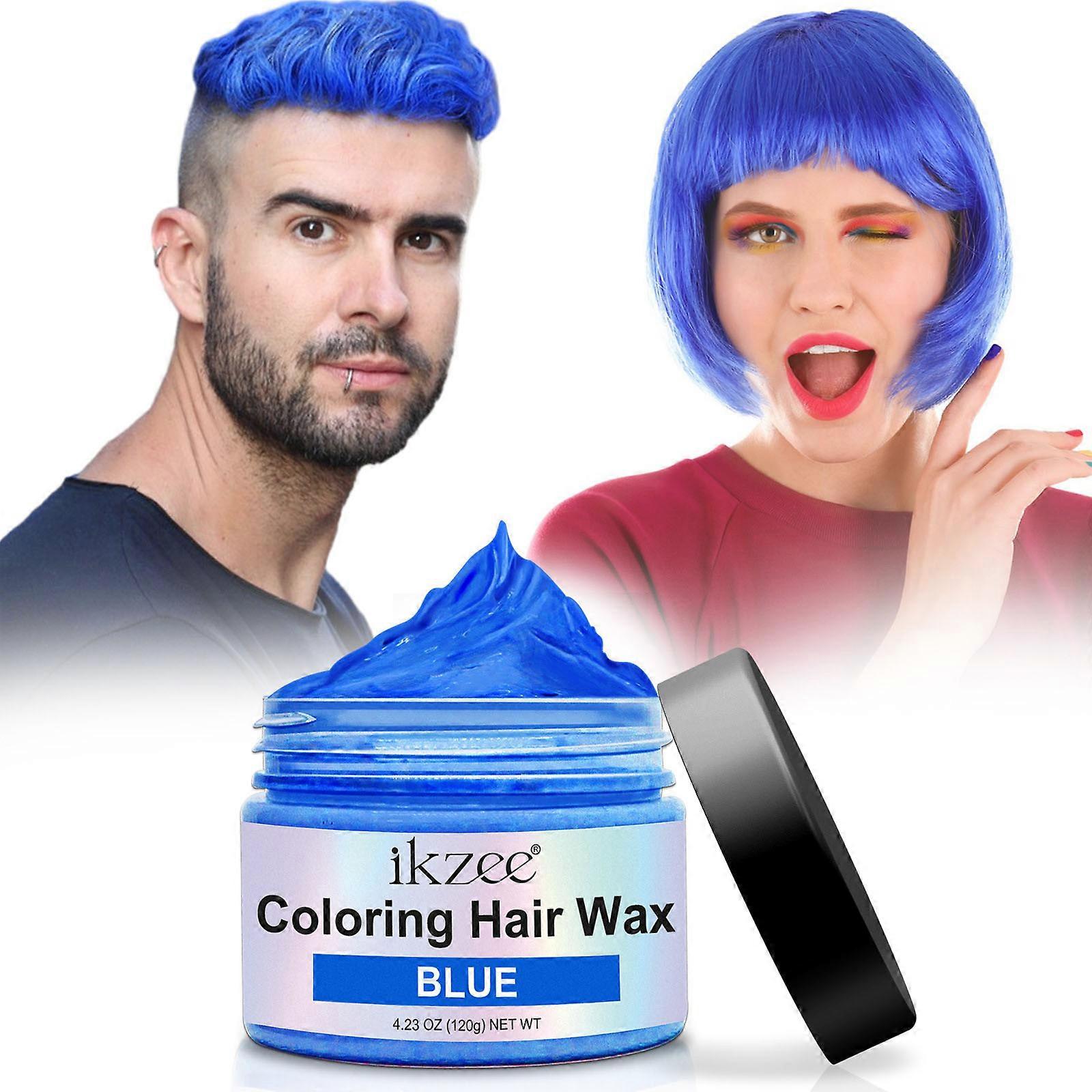 Hair Coloring Wax, Color Wax Pomades Natural Hair Coloring Wax Cosplay ...