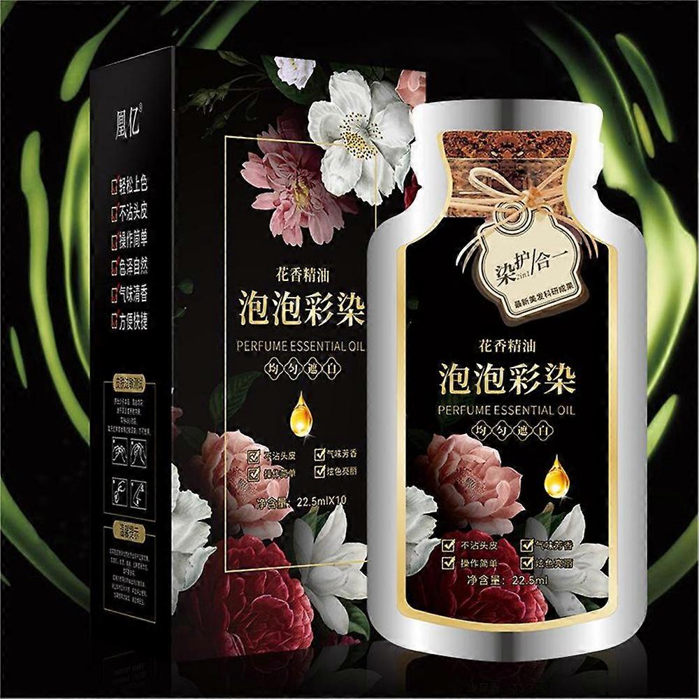 Natural Plant Hair Dyenewbotanical Bubble Hair Dye 20mlx10 Packs 5018