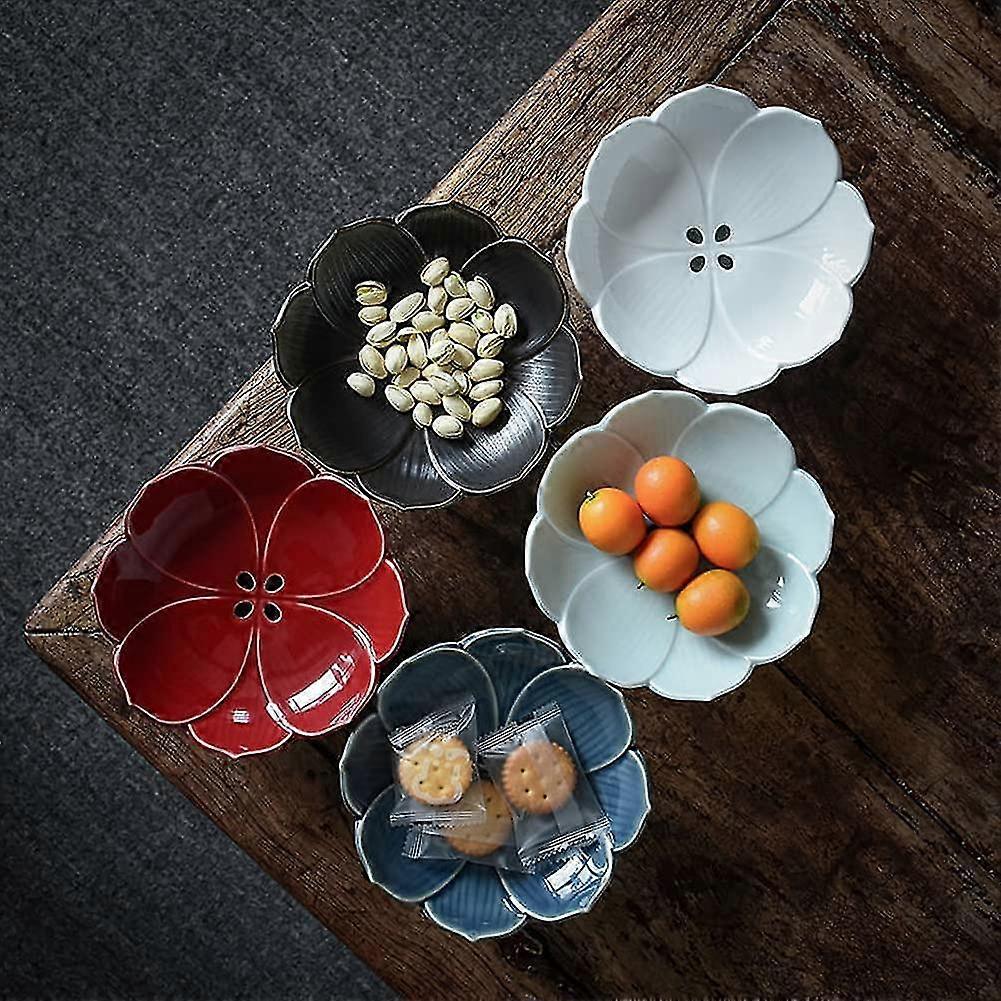 Pedestal Fruit Bowl Centerpiece Decorative Compote Footed Bowl Ceramics ...