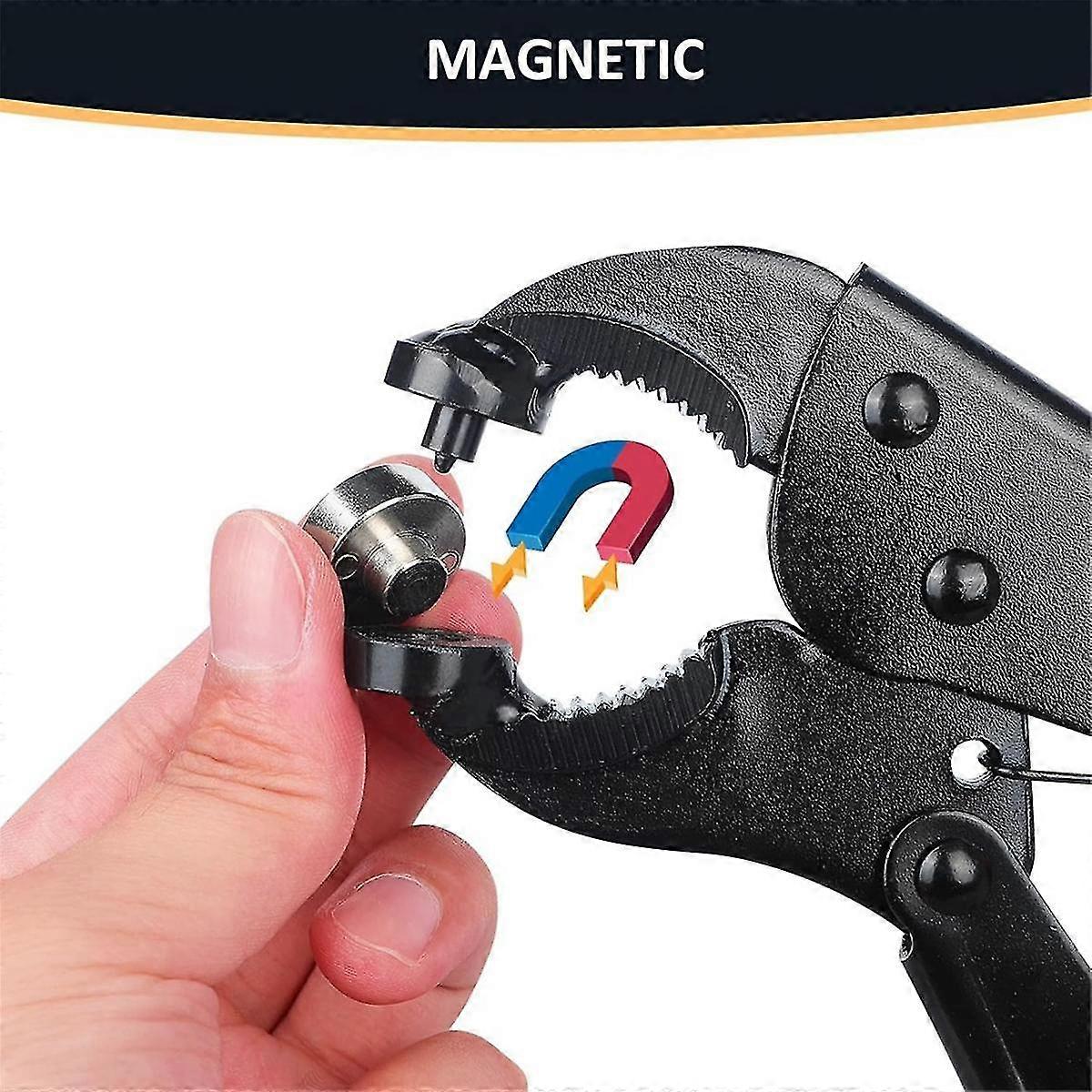 Heavy Duty Snap Fastener Tool Set, Canvas Cover Button Tool Setter ...