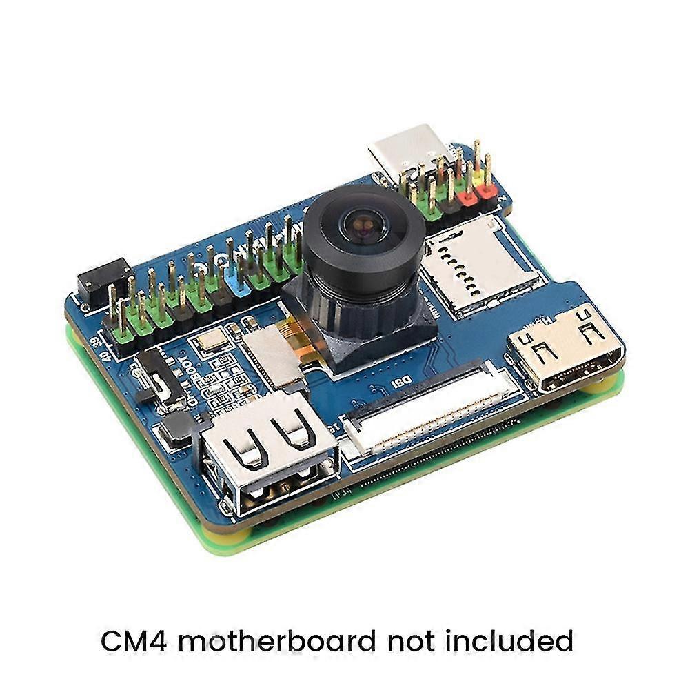 For Raspberry Cm4 Expansion Board Type C With Imx219 Camera 8mp For Rpi ...
