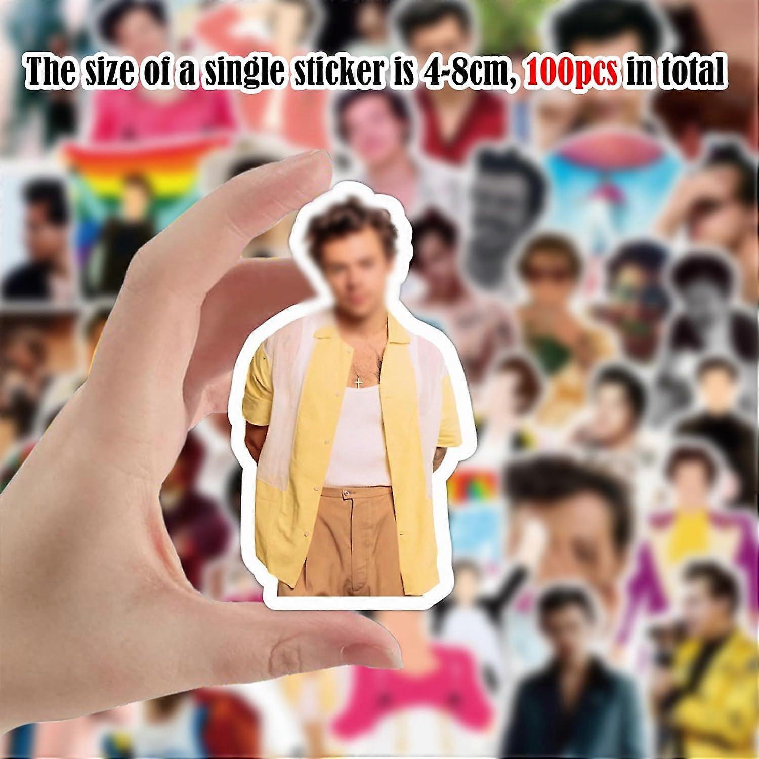 100 Pack Harry Stickers, Waterproof Stickers, Pop Singer Decal, Pop ...