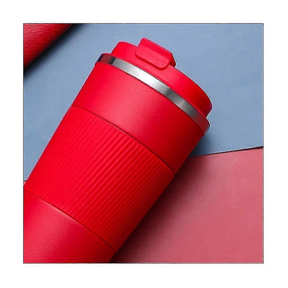 510ml Double Stainless Steel 304 Coffee Mug Leak-proof Non-slip Car ...