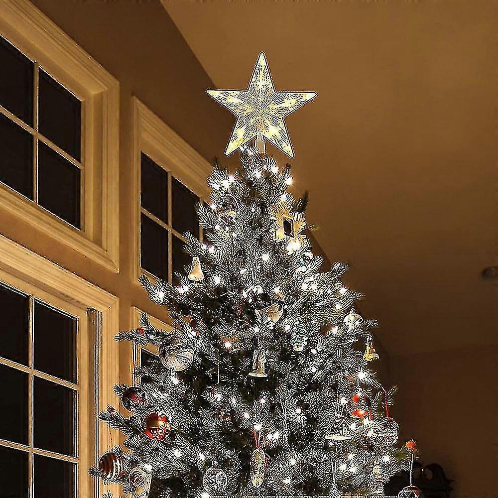 Christmas Tree Top With 10 Leds With Power Plug - Illuminated Christmas ...