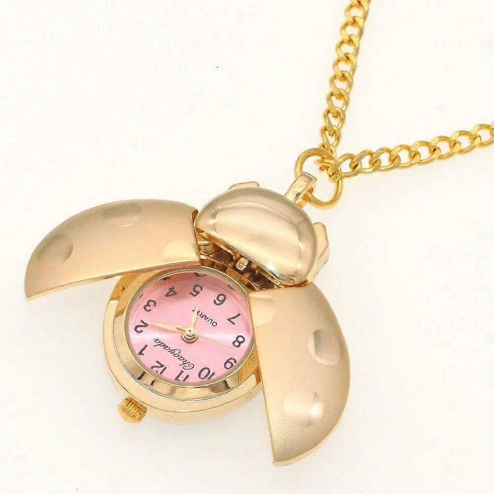 New Ladybug Watches Beetle Watch women men kids pocket watch students ...