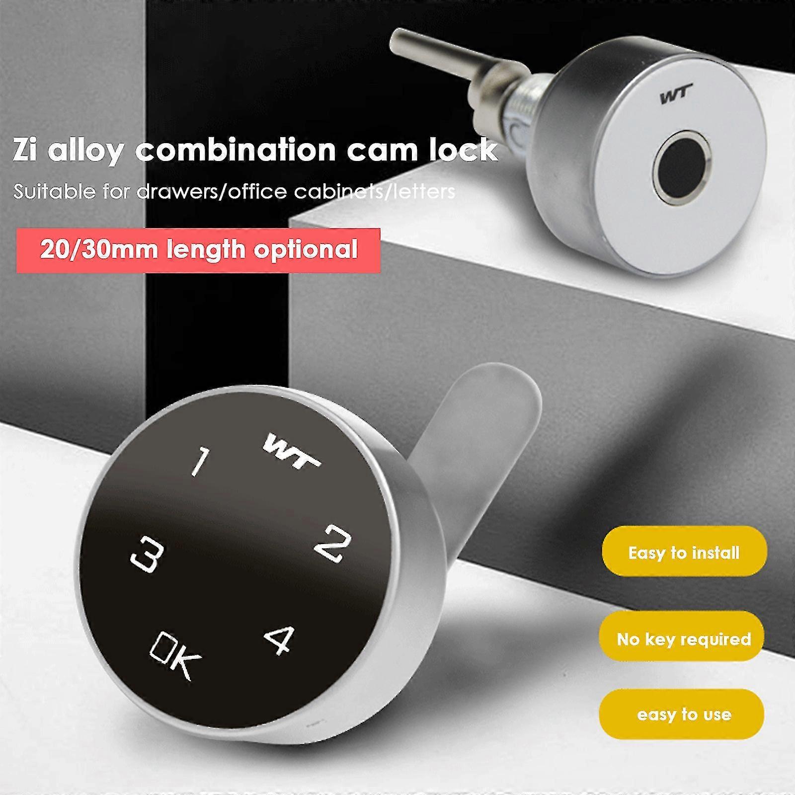 Smart Digital Touch Screen Electronic Password Door Lock Anti-theft ...