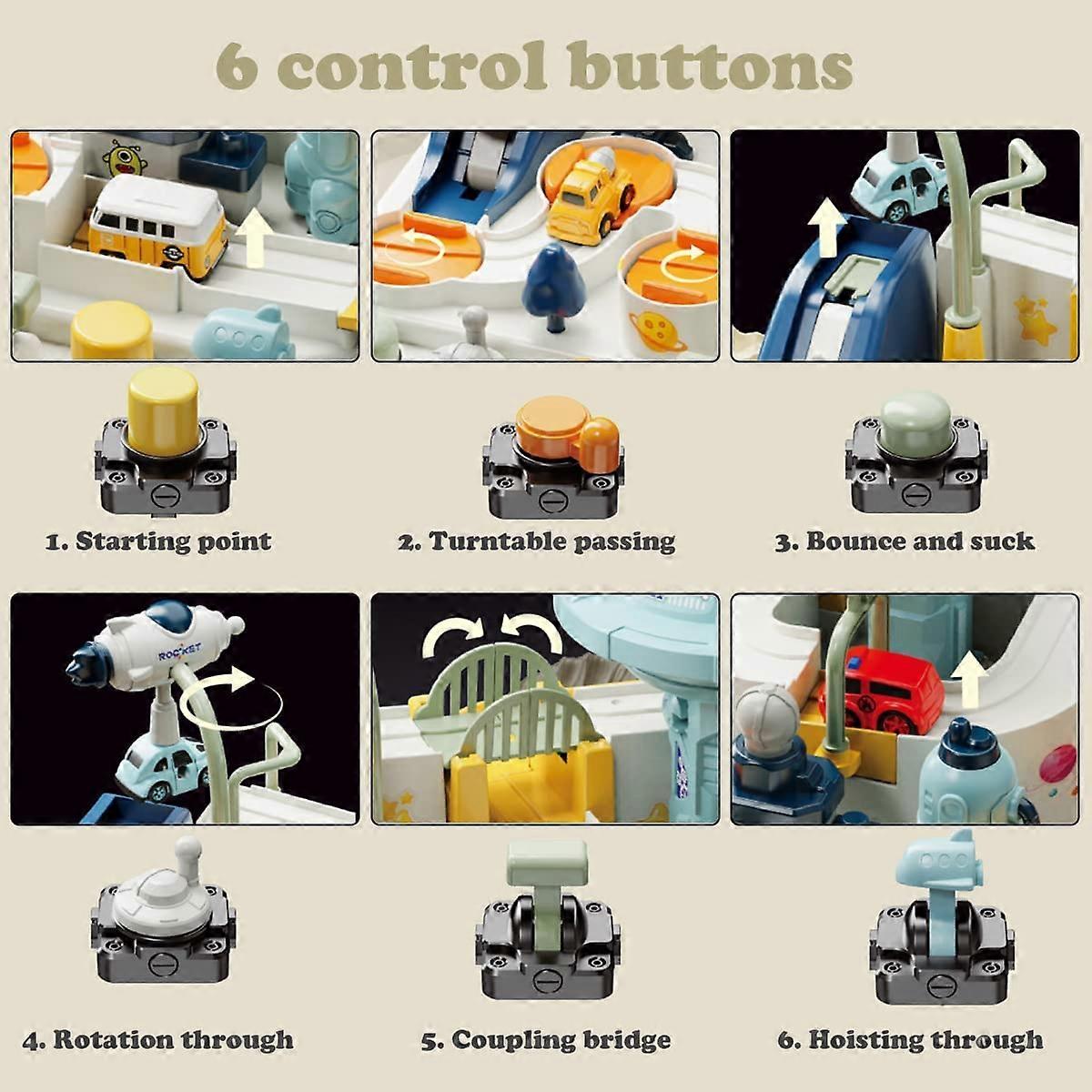 Bilar Racerbana Leksaker för barn 3 4 5 6 7 8 År Pojkar Flickor ...