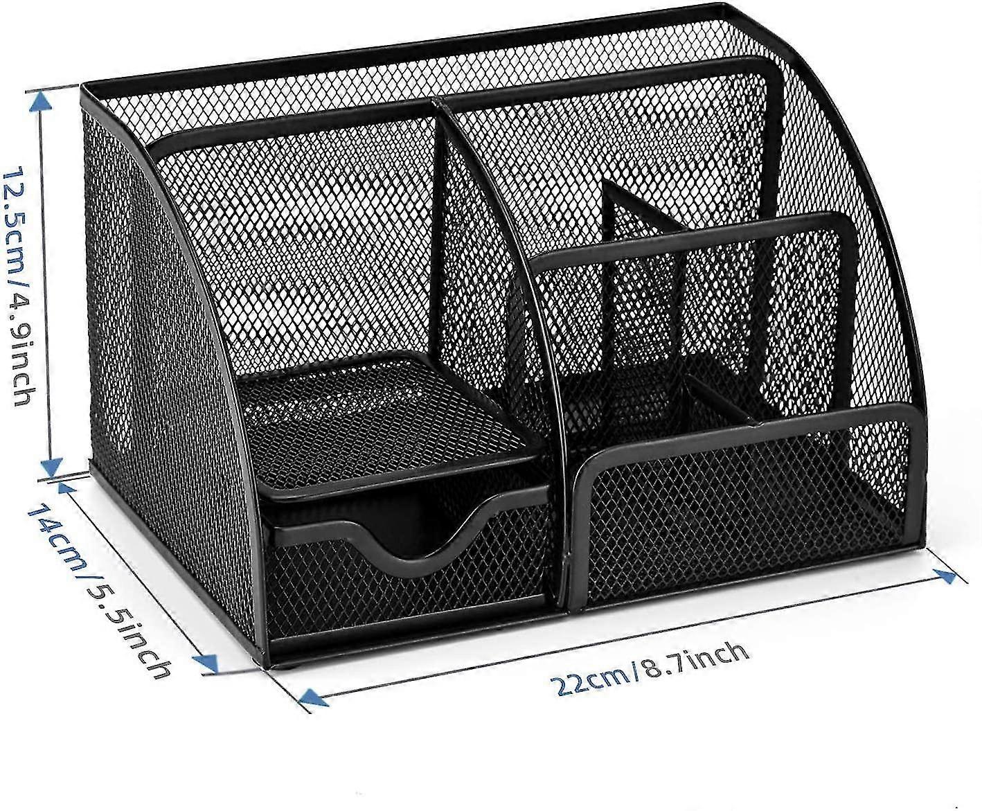 Multifunctional Desktop Storage,simple Mesh Desk Organizer,sliding ...