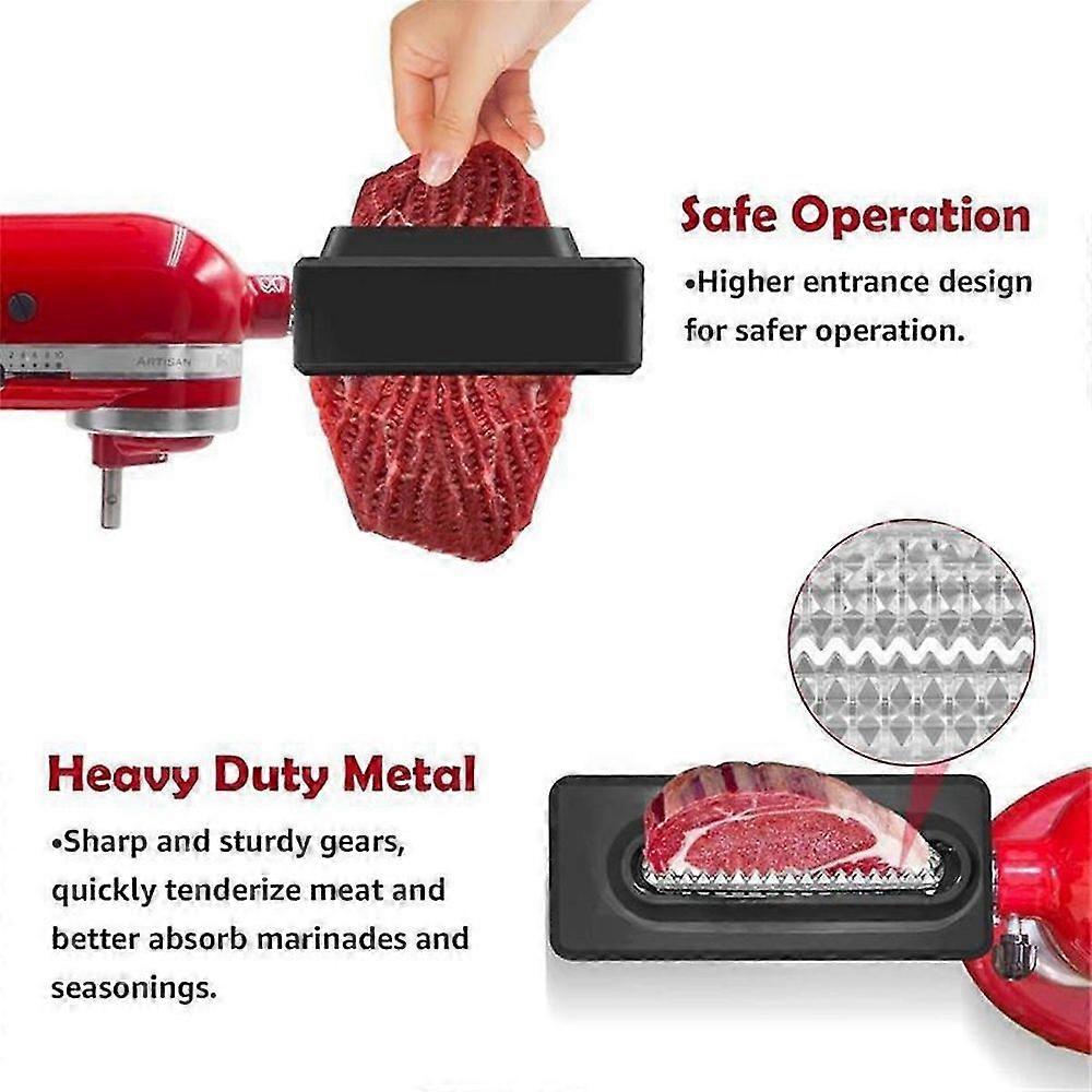 Meat Tenderizer suitable for Stand Mixer Stainless Steel Gears Meat ...