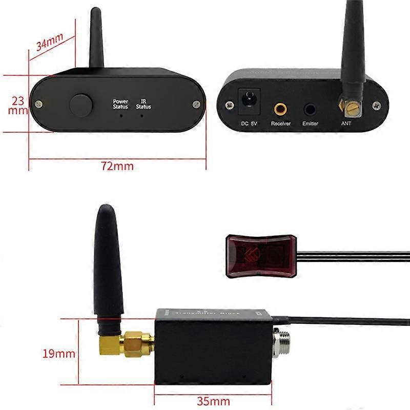 Wireless IR Repeater, Wireless IR Repeater Kit / Remote Control ...