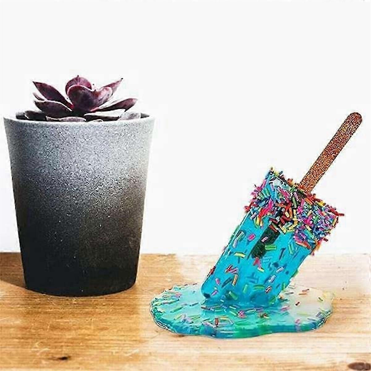Melting Sculpture Resin Desktop Statue for Art Sculpture Home Decor ...
