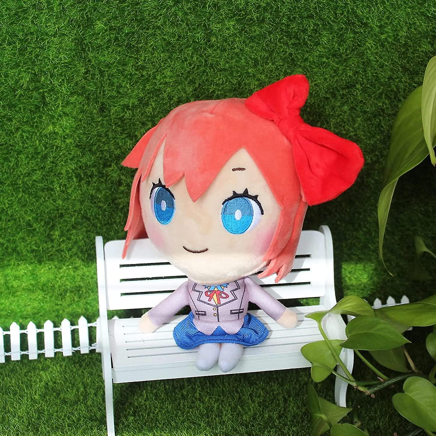 21.5cm/8.5in Ddlc Plush, Anime Game Plushie Toy For Ddlc Fans (sayori ...