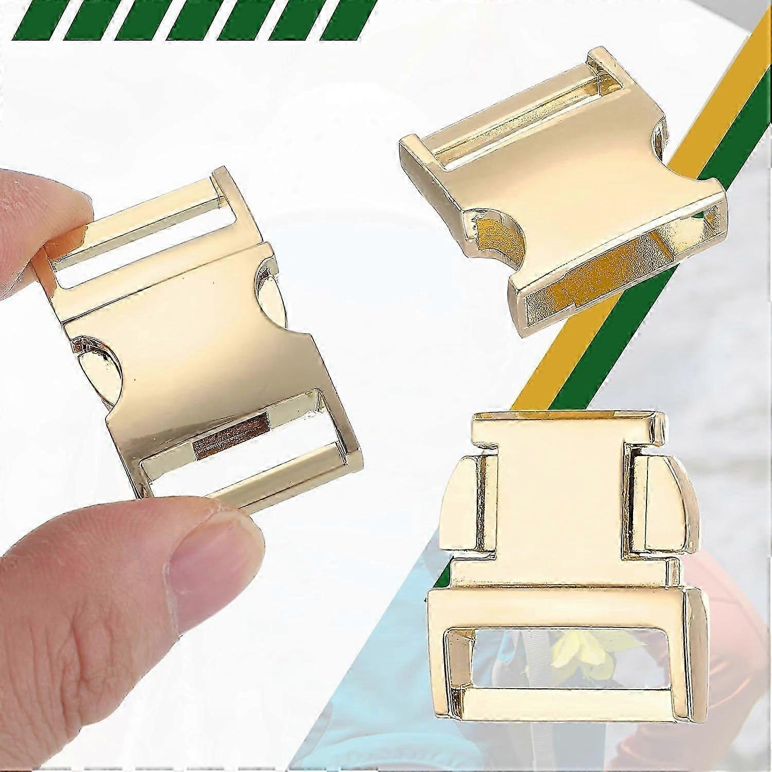 Metal Buckle, Quick Side Release Clips for Luggage Belt Strap Backpack ...