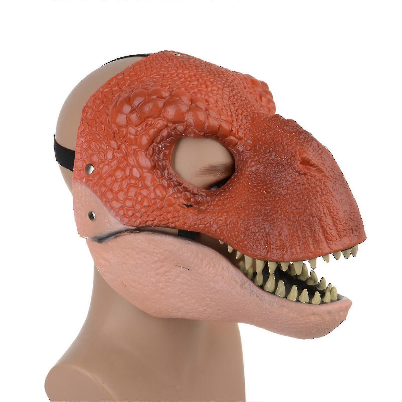 Dinosaur Mask Headgear,jurassic World Dinosaur Toys With Opening Moving ...