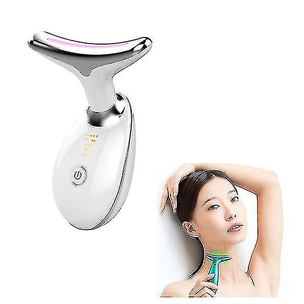 Neck Face Beauty Device Photon Therapy Skin Tighten Reduce Double Chin ...