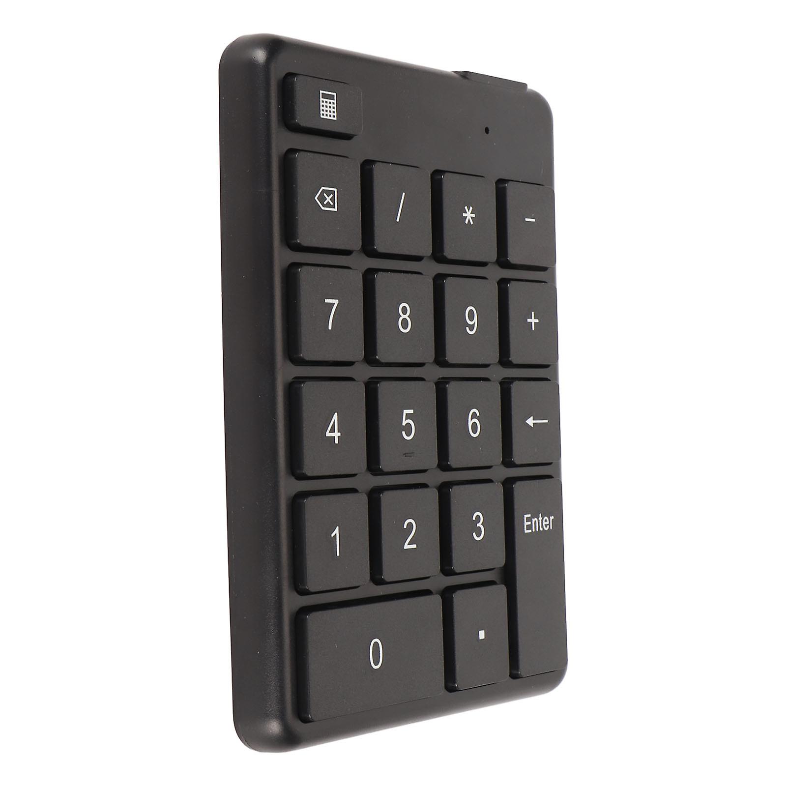 Bluetooth 5.1 Numeric Keypad 19 Keys Ergonomic Number Pads Battery ...