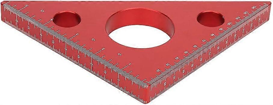 45 Degree Aluminum Alloy Angle Ruler, Square Triangle Angle Ruler ...