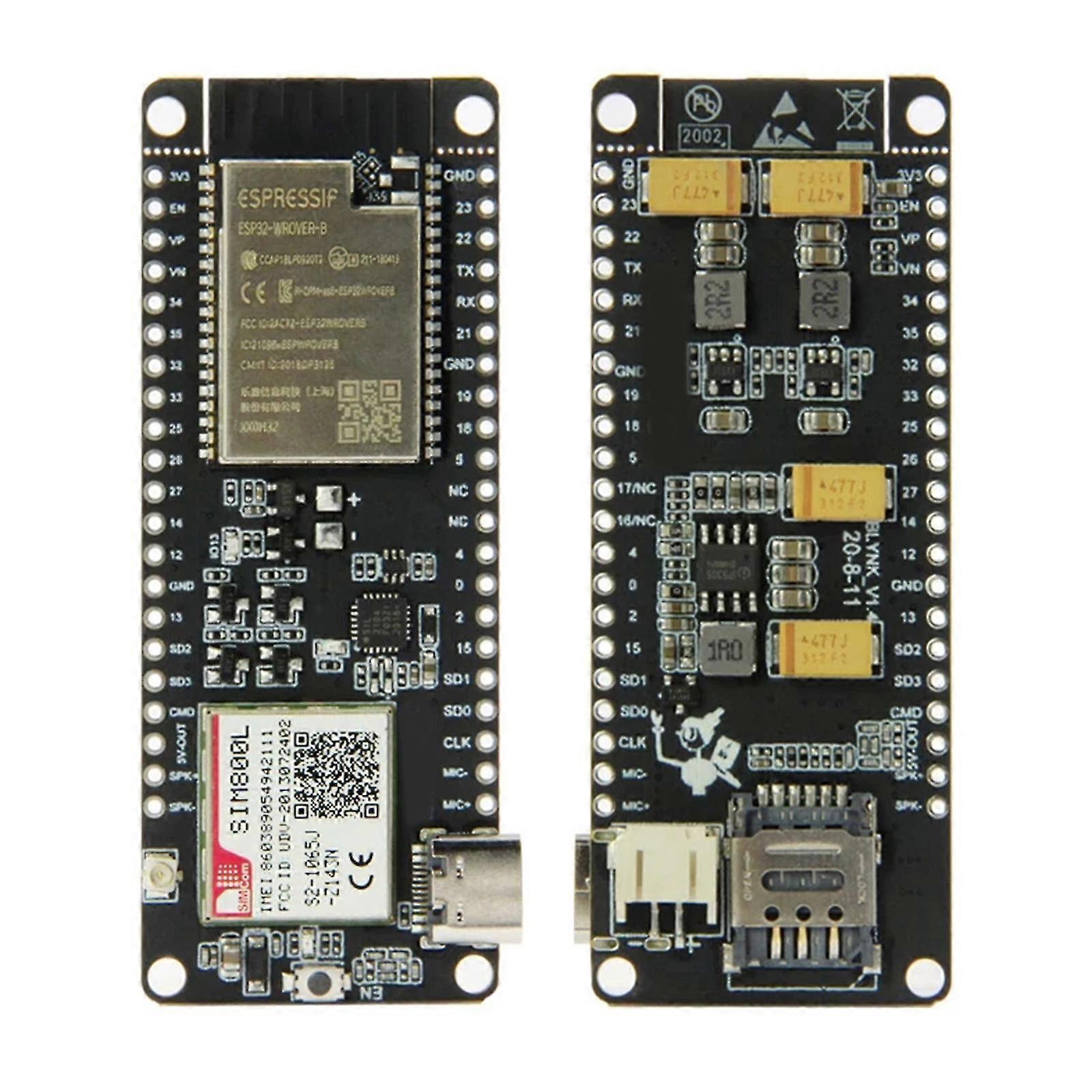 Lilygo Ttgo T-call V1.4 Esp32 Wireless Module Sim Antenna Sim Card Sim ...