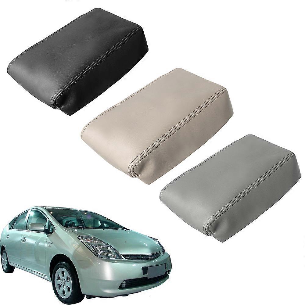 for Toyota Prius 2004-2009 PU Leather Car Center Console Armrest Cover ...