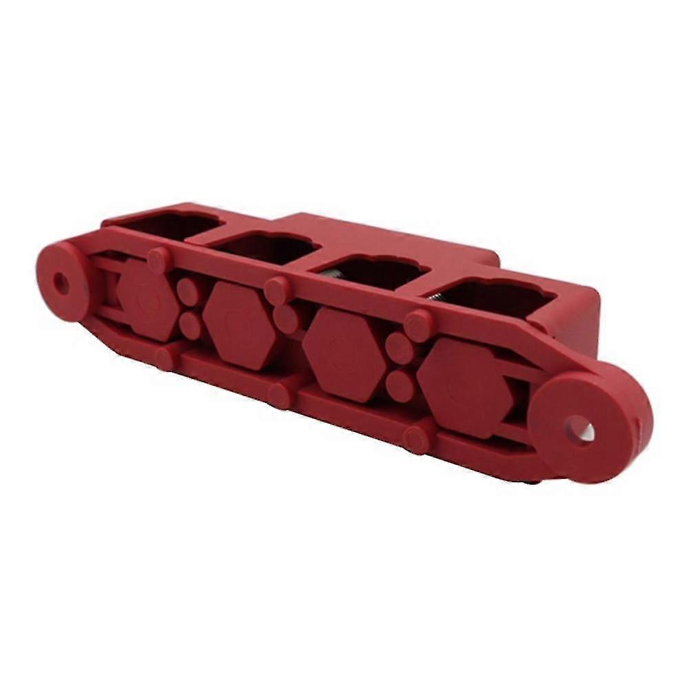 M8 Dc 48v 250a 4 Terminal Studs Busbar Power Distribution Block Busbar ...
