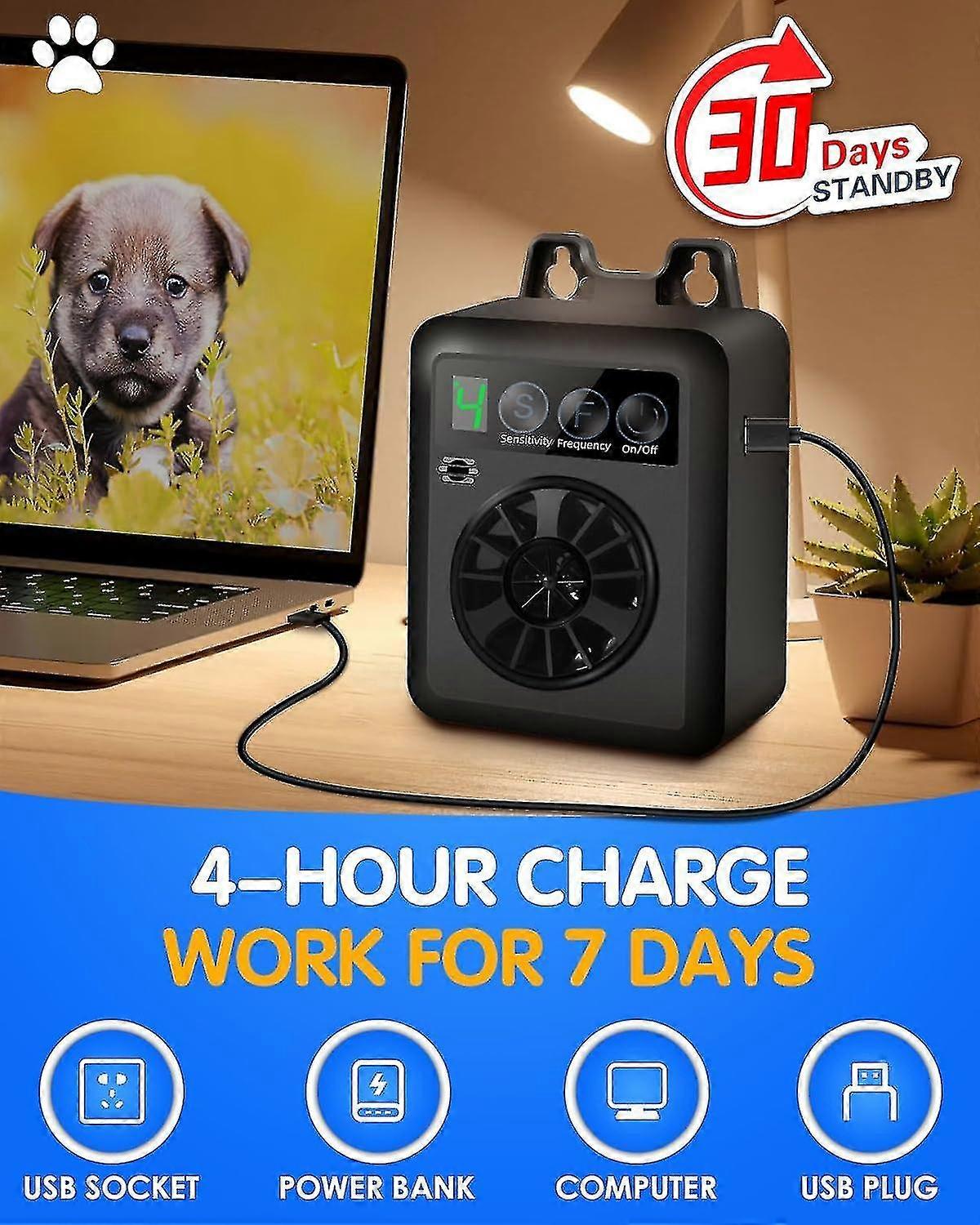 Anti Barking Device, 50ft Upgraded Dog Barking Control Device with 3 ...