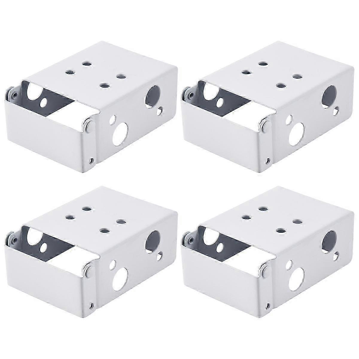 4 Pieces Blind Brackets 2 Inch Low Profile Box Mounting Bracket for ...