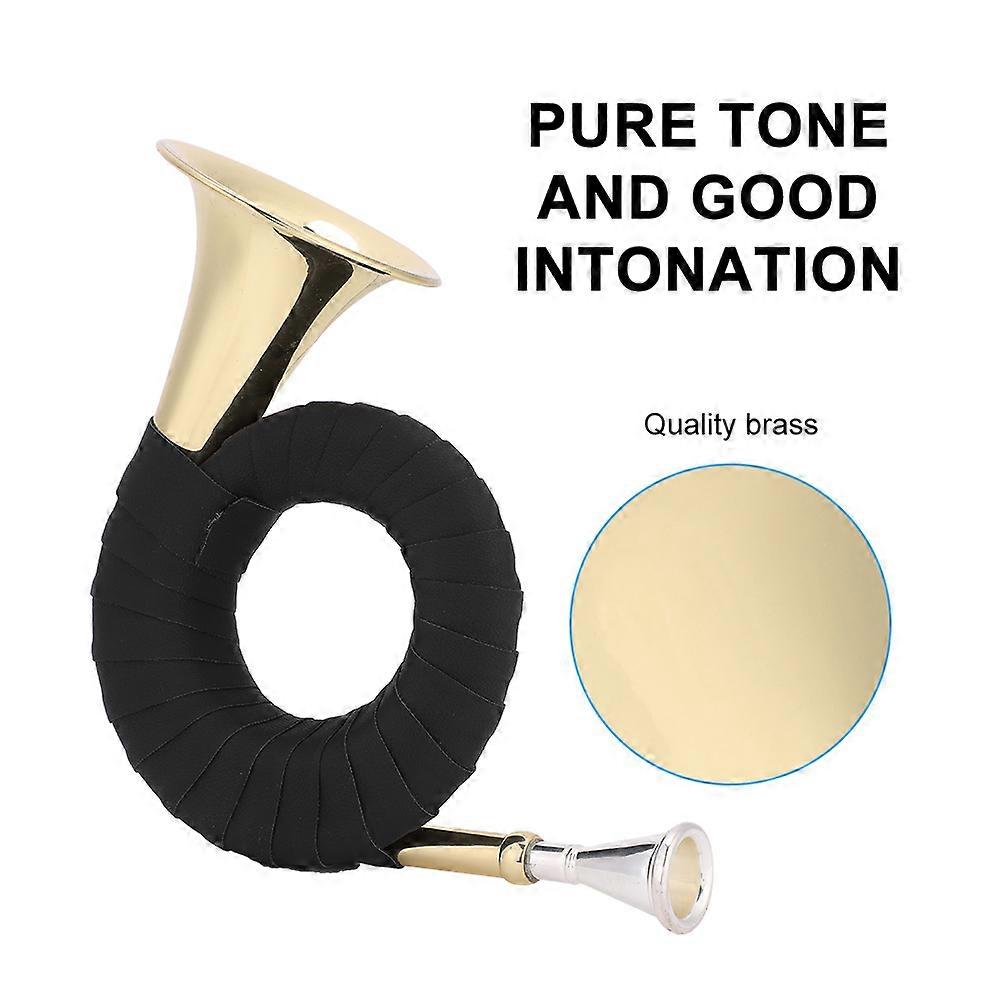 Mini Brass Hunting Horn Set - Perfect for Music Lovers and Learners ...