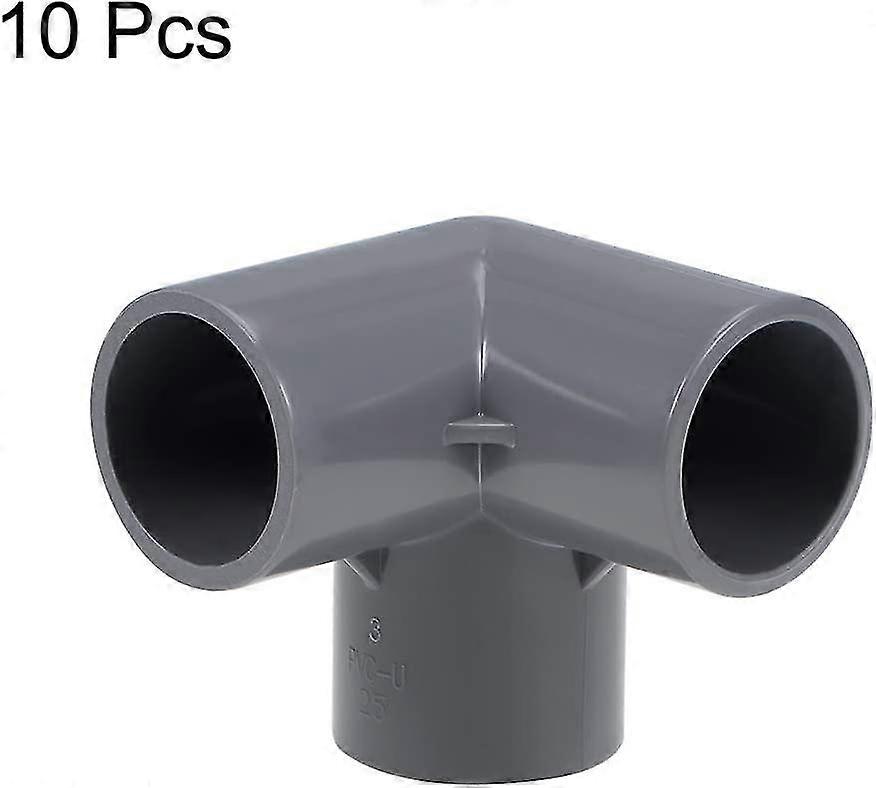 3-way Elbow Pvc Pipe Fitting Furniture Grade 25mm Size Tee Corner ...