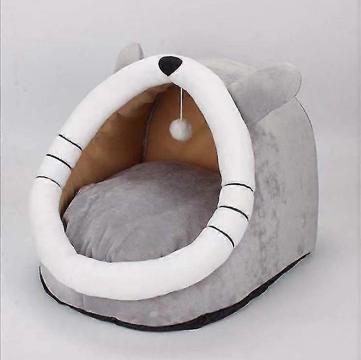 Cat Beds For Indoor With Anti-slip Bottom, Rabbit-shaped Small Dog Cave ...