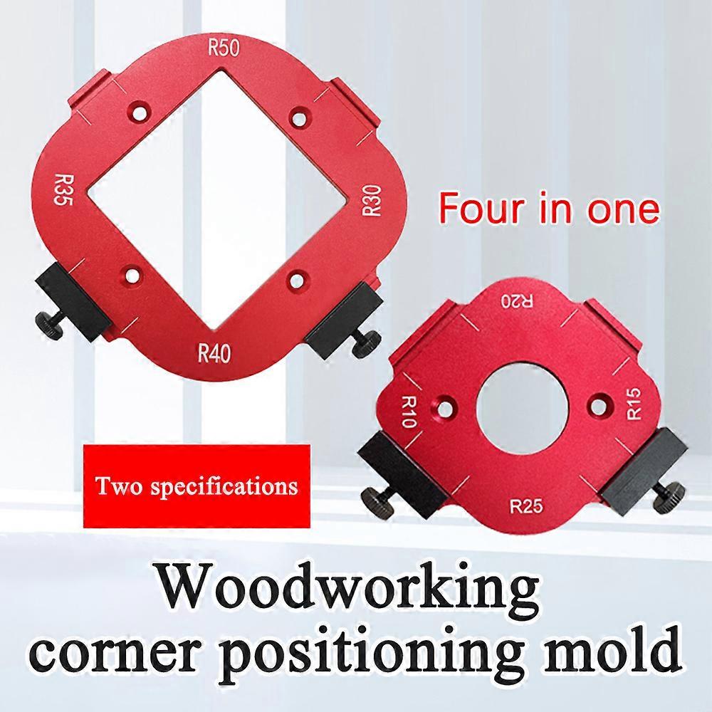 4-in-1 Round Arc Positioning Mould Reusable Corner Making Template for ...