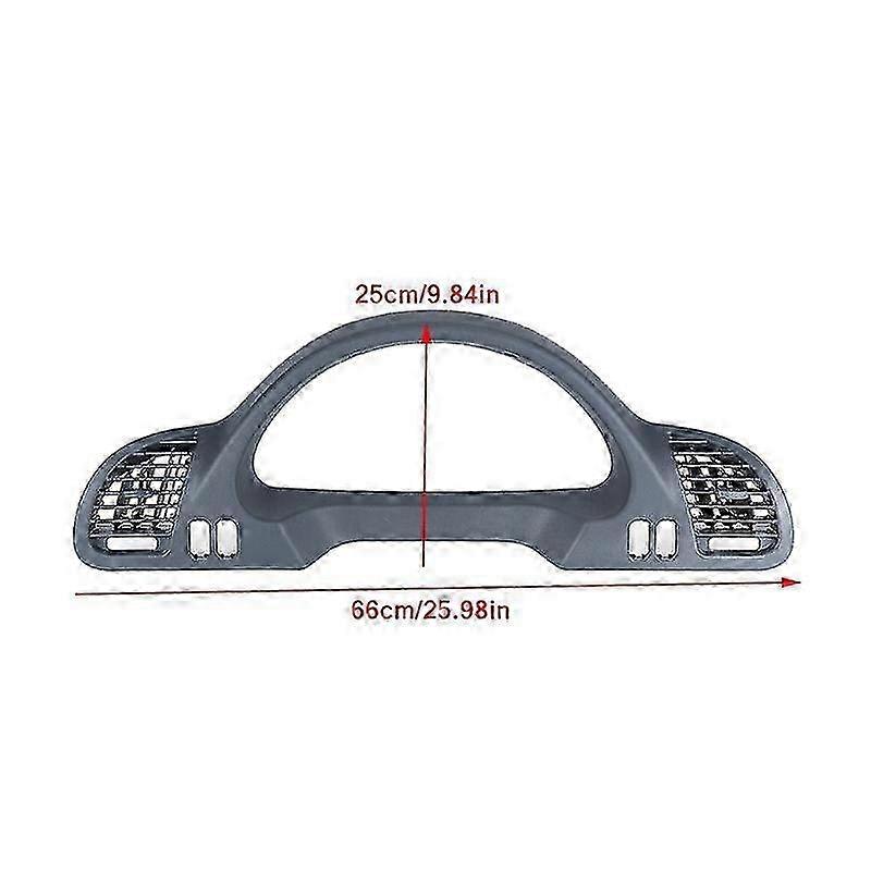 Dashboard Housing Panel Cover+Shelf Passenger Compartment With Air ...