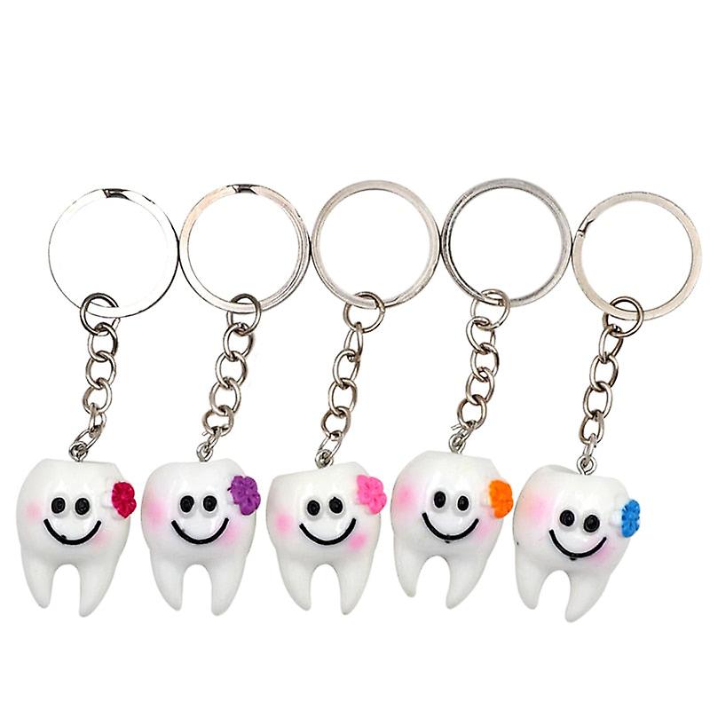 Dental Teeth Shape Model, Tooth Key Chain, Cartoon Lovely Pendant ...
