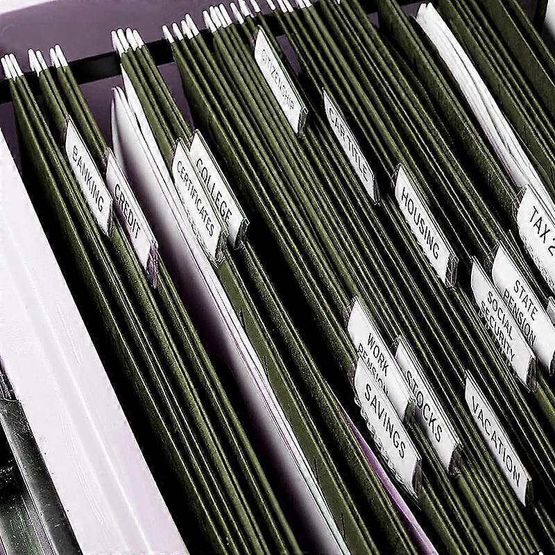 Extra Capacity Hanging File Folders,6Pack Letter Size Reinforced ...