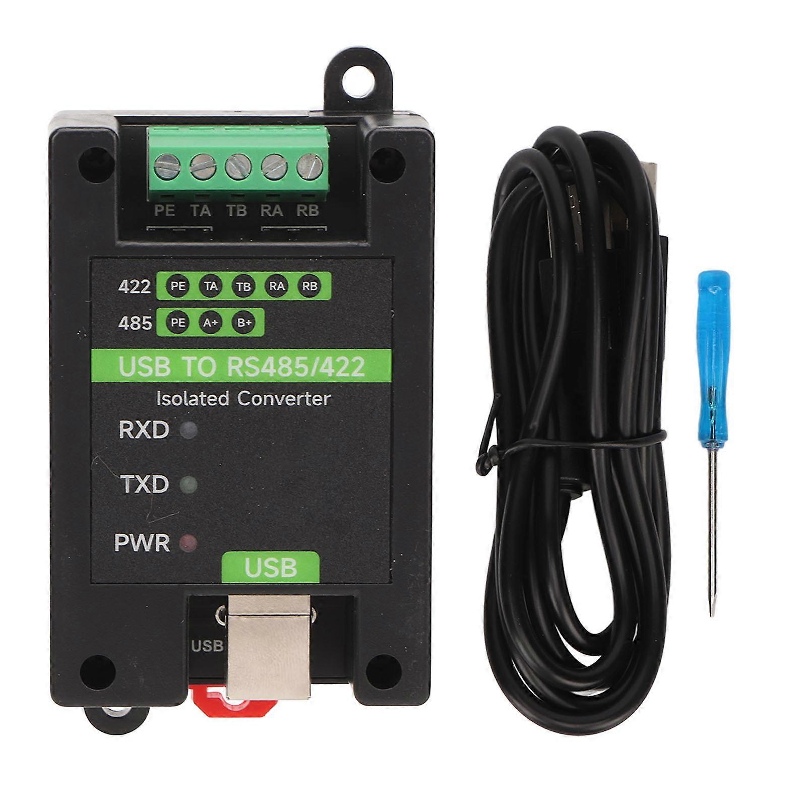 USB to RS485 RS422 Industrial Isolated Converter Multiple Protection ...