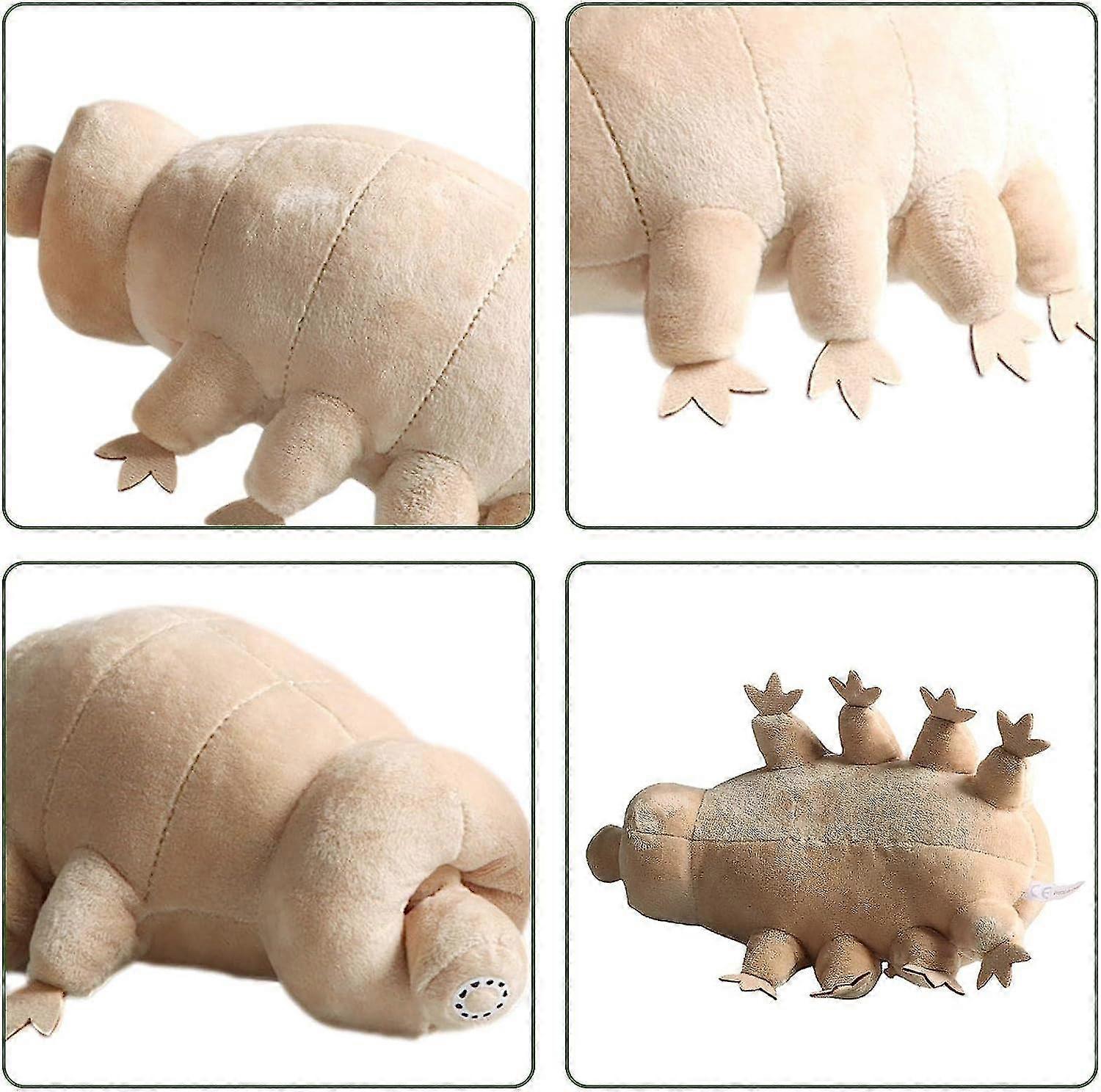 Tardigrade Plush Stuffed Toy, 9.8inch Ugly Plush Animal Doll Toy, Water ...