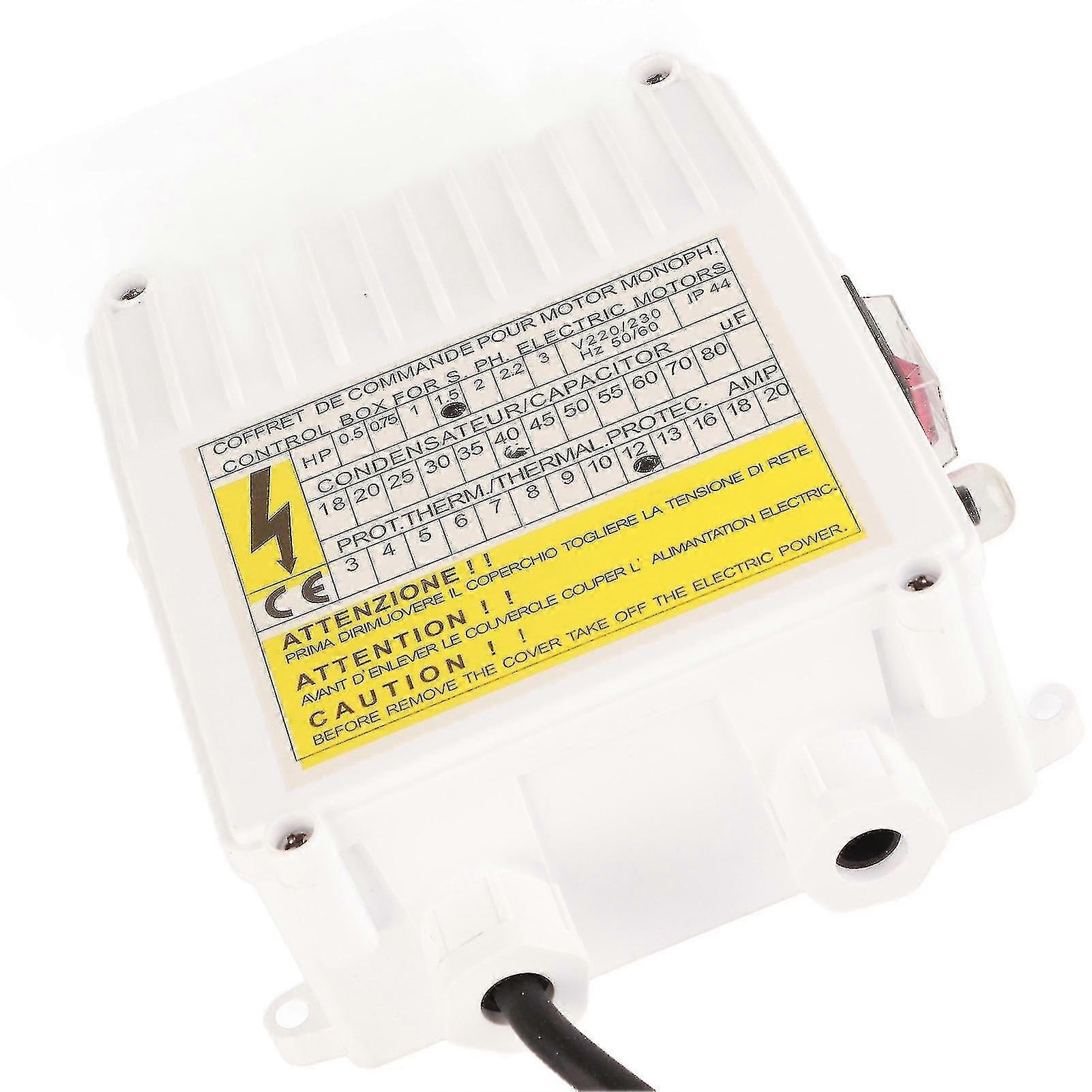 Pump Control Box Bulit In Thermal Protection Circuit Breaker Controller ...