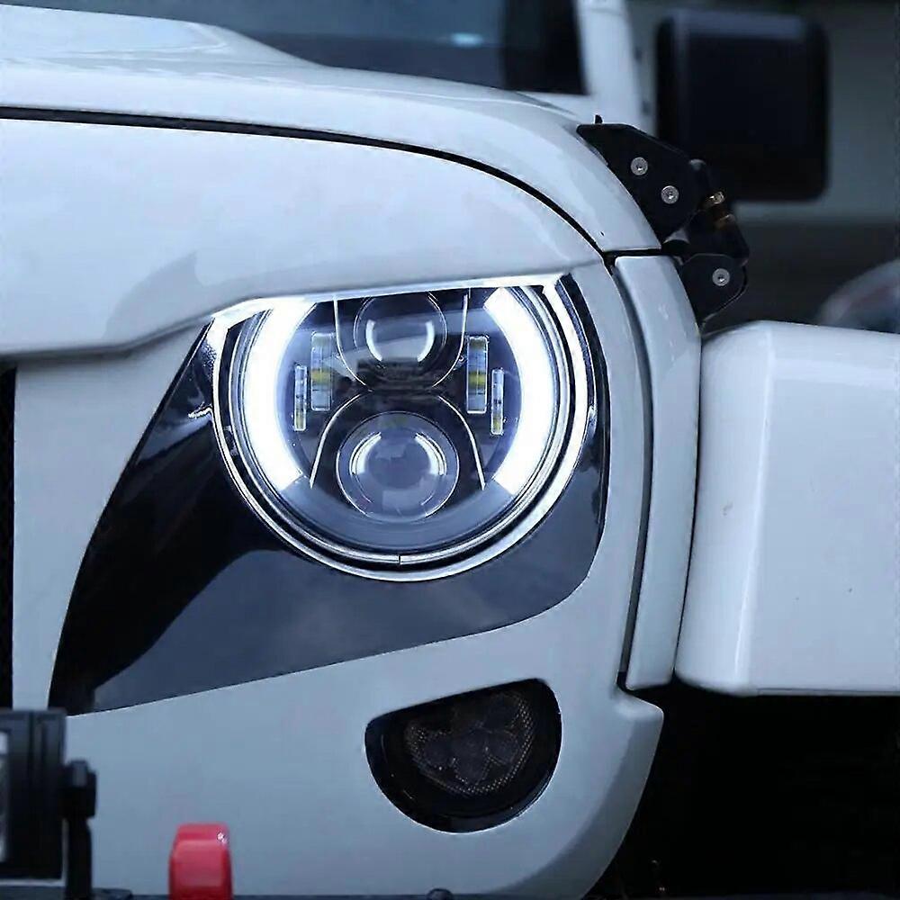 Car Accessories 7Inch Round Led Headlights For Mazda MX-5 MX5 Hummer H1 ...