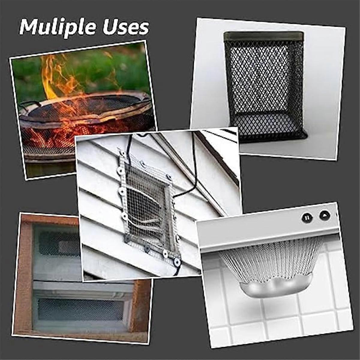 6Pcs 30x21cm Wire Mesh,20 Mesh Stainless Steel Mesh,Rust Metal Mesh ...