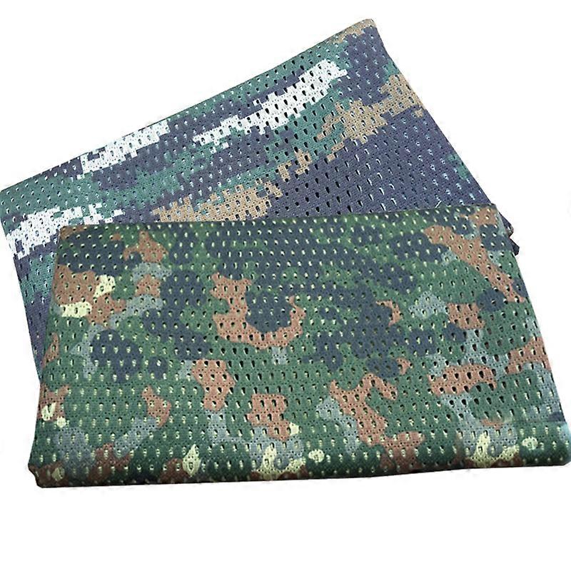 150*45cm Scarf Cotton Military Camouflage Tactical Mesh Scarf Sniper ...