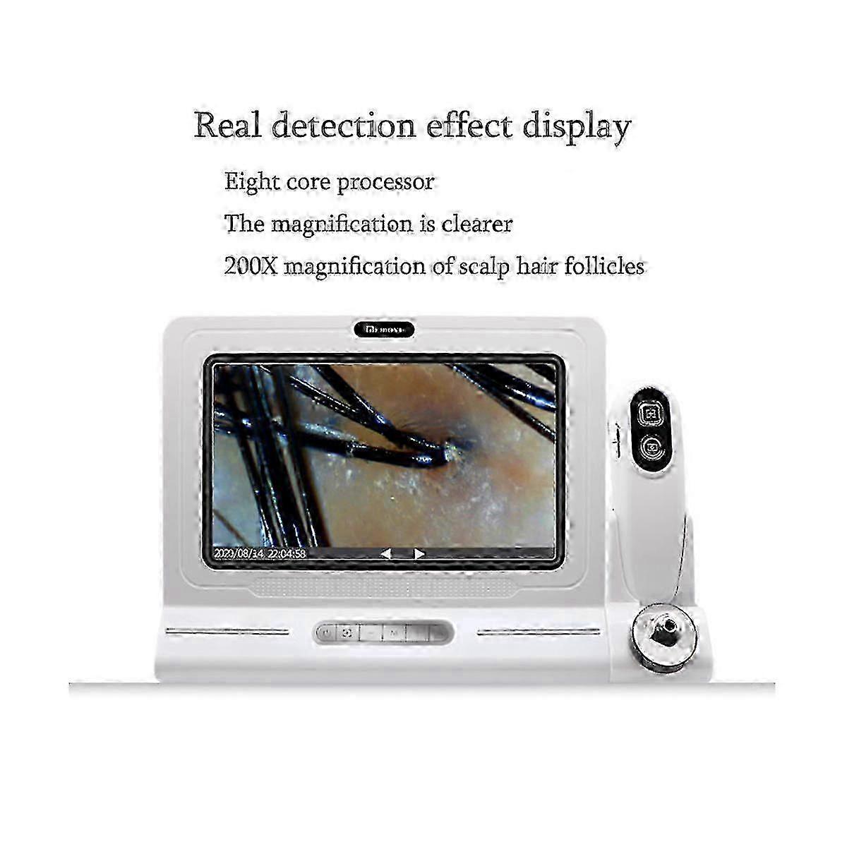 11 Inch LCD Skin Hair Scalp Analyzer Detector Digital Microscope ...