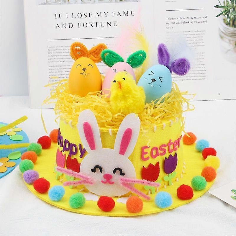 Easter Bonnet Kit,easter Party Favors - Diy Easter Hat,diy Easter ...