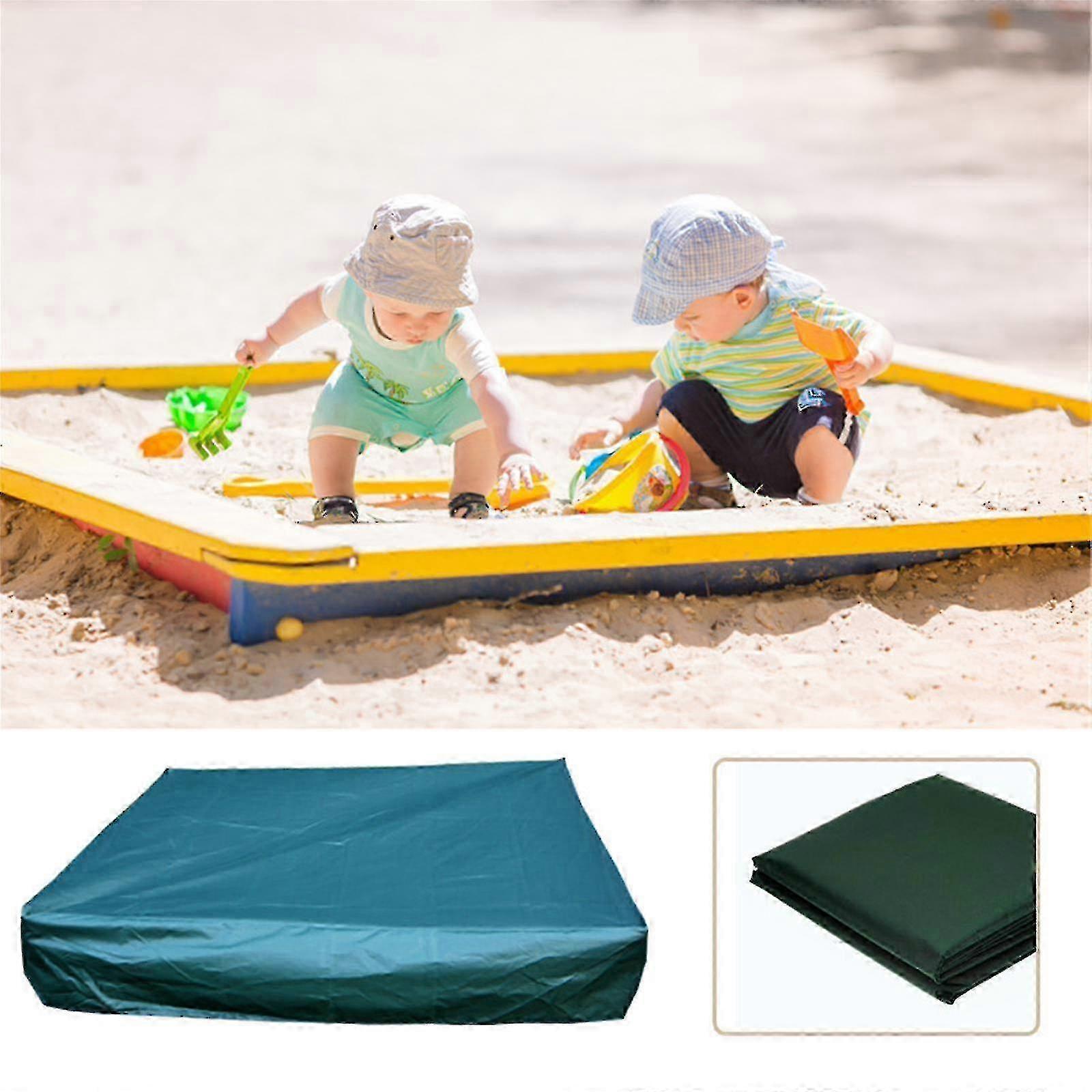 Waterproof Square Sandbox Canopy - Protect Sandpit & Toys From Dust And ...