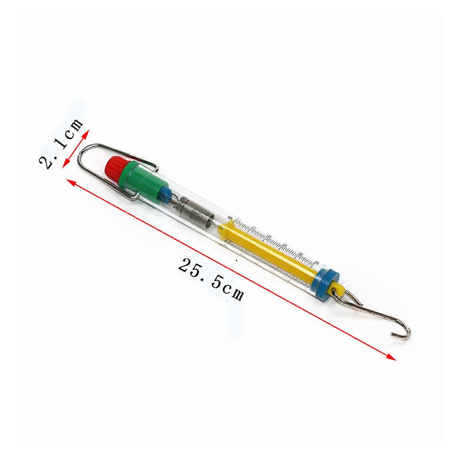 Newton Force Meter Spring Scale 5N Newton Meter Spring Dynamometer Bar ...
