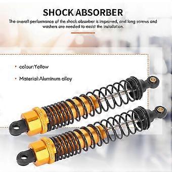 4PCS Shock Absorber 108mm Aluminum Alloy,Front Rear Assembled Spring Damper Suspension for 1/10 ...