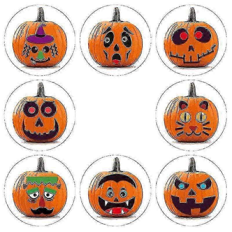 2025 For Pumpkin Sticker,halloween Pumpkin Stickers Halloween Pumpkin ...