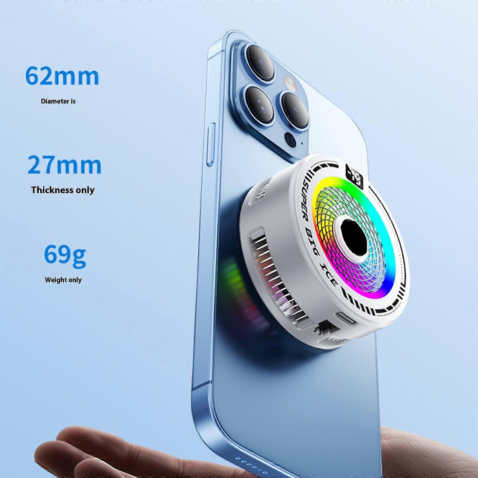 Universal Mobile Device Coolers Magnetic Clip On Design Lighting ...