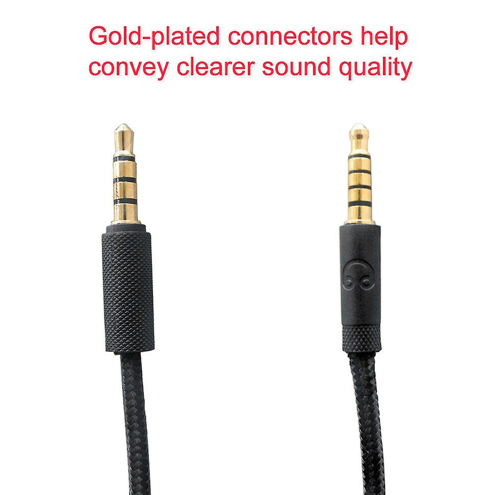 Replacement Cord For Logitech G433/233/g Pro/g Pro X/hyperx Cloud Alpha ...